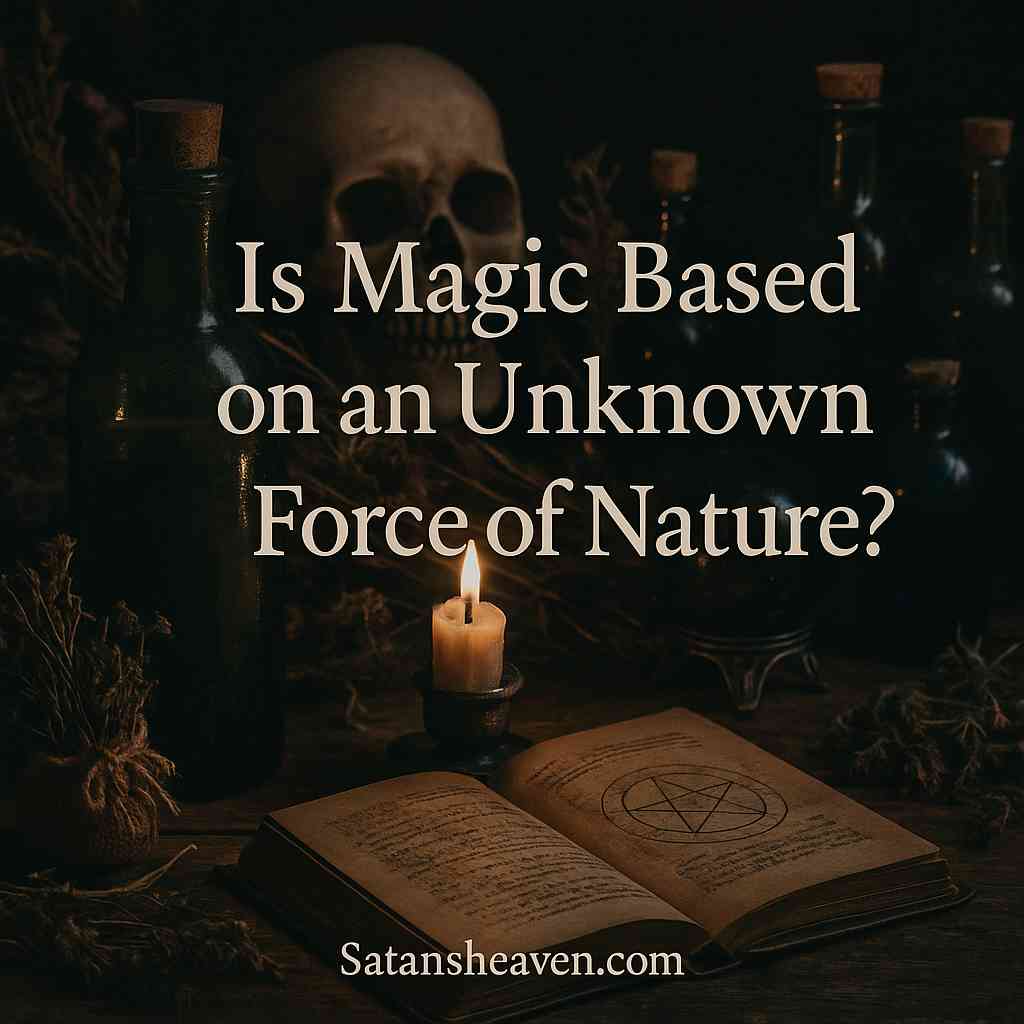 Is Magic Based on an Unknown Force of Nature? - Satansheaven Witch Tips